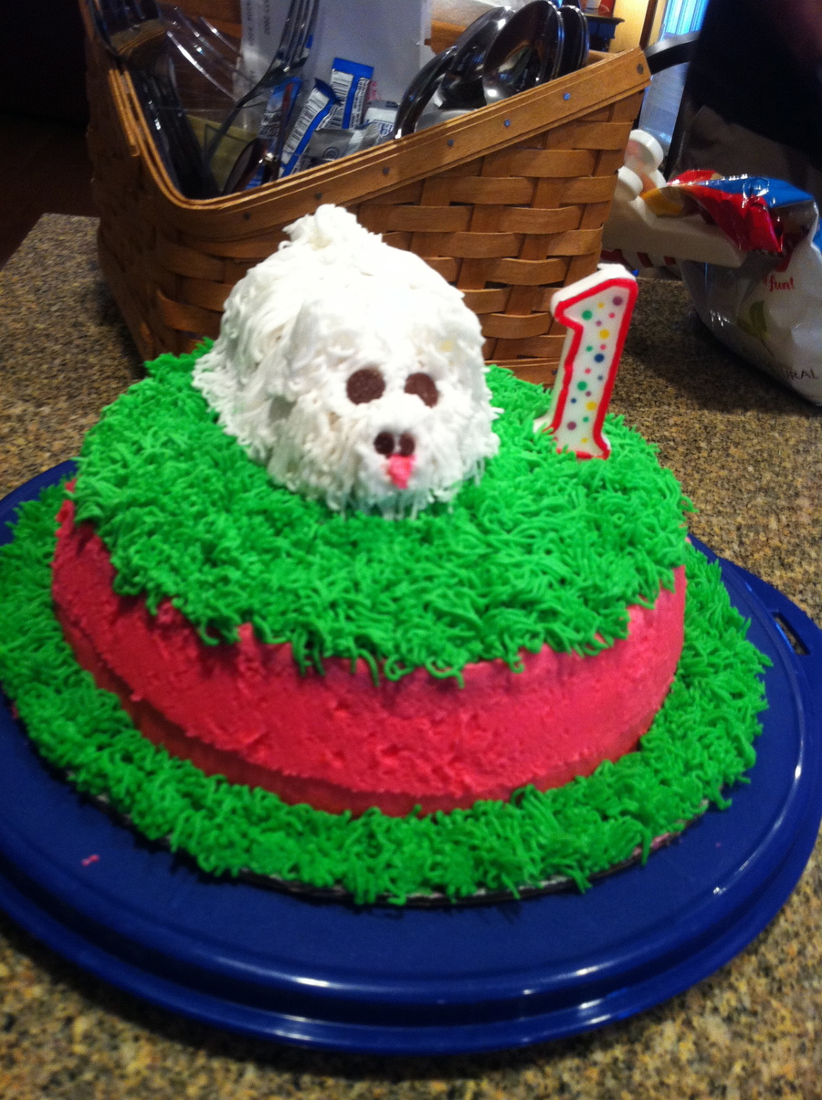 Doggy Cake - CakeCentral.com
