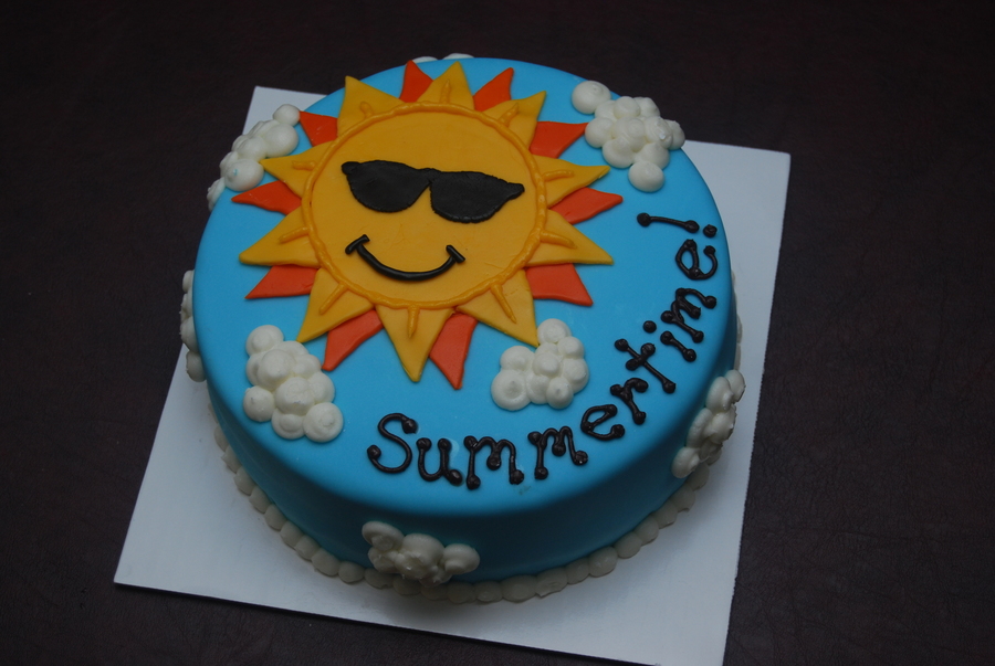 Summertime Cake - CakeCentral.com