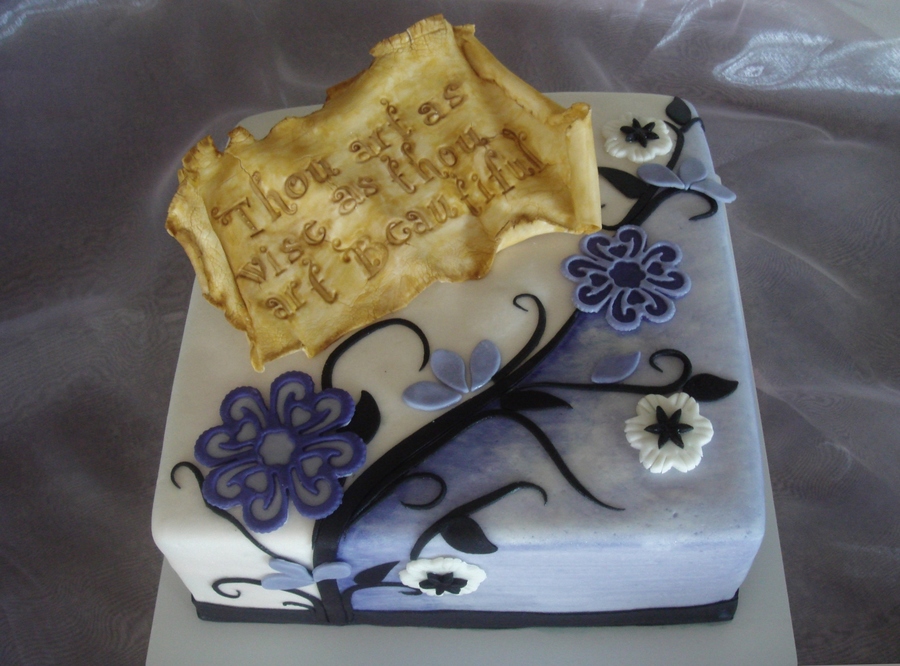 Two Tone Cake - CakeCentral.com