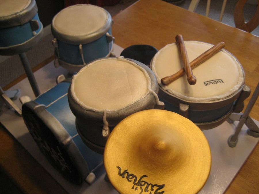 Drum Kit - CakeCentral.com