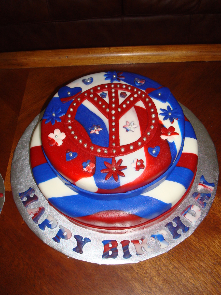 Peace Cakes - CakeCentral.com