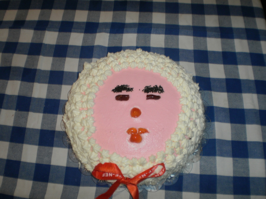 Baby Girl Face - CakeCentral.com