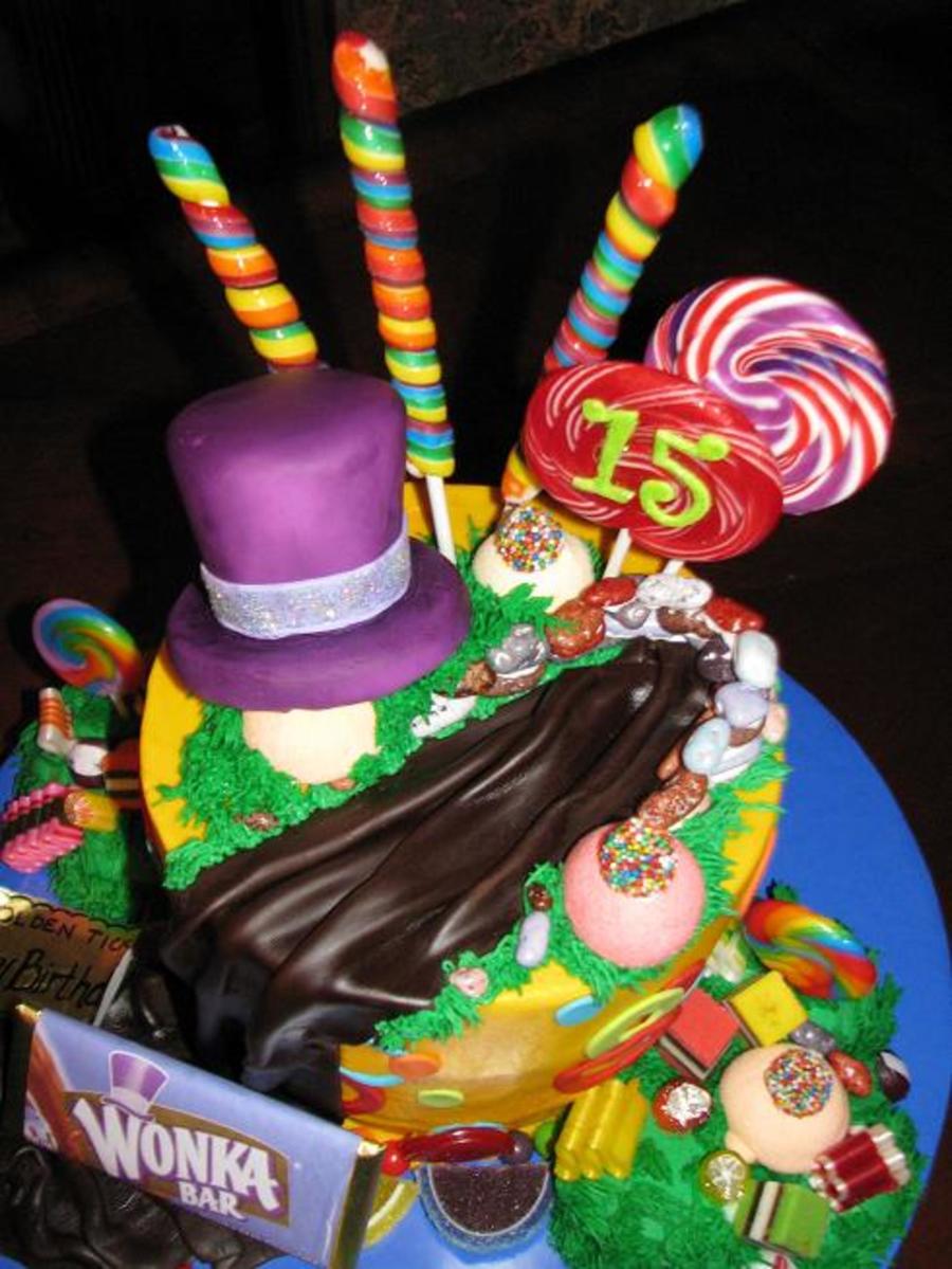 Willy Wonka & Chocolate Factory - CakeCentral.com