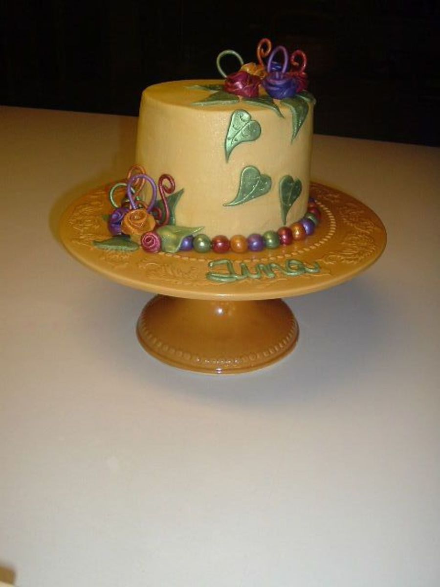 Small Birthday Cake - CakeCentral.com