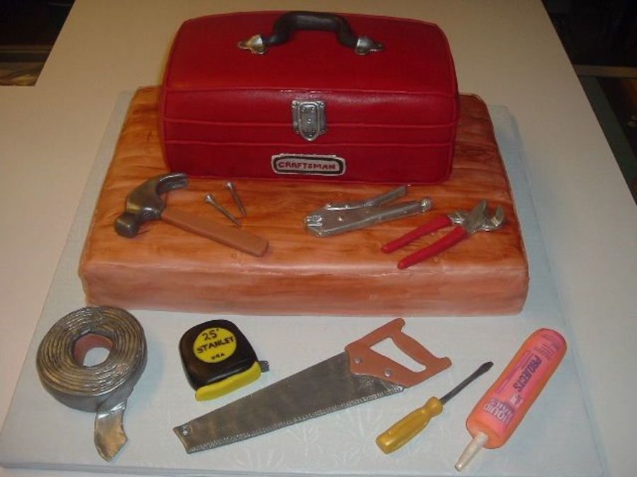 Tool Box Cake - CakeCentral.com