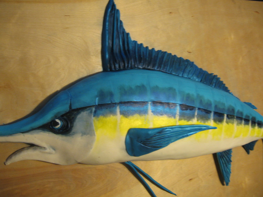 5 Foot Blue Marlin - CakeCentral.com