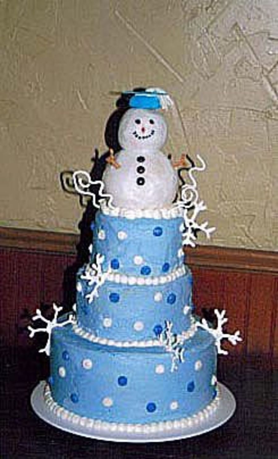Graduation Snowman - CakeCentral.com