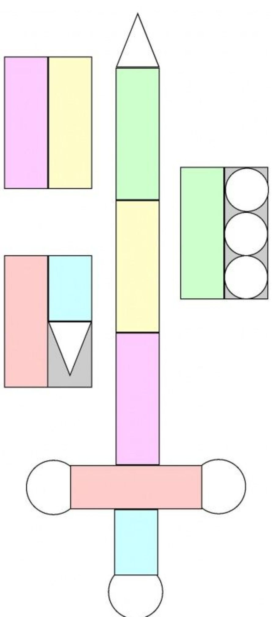 Sword Cutting Pattern - CakeCentral.com