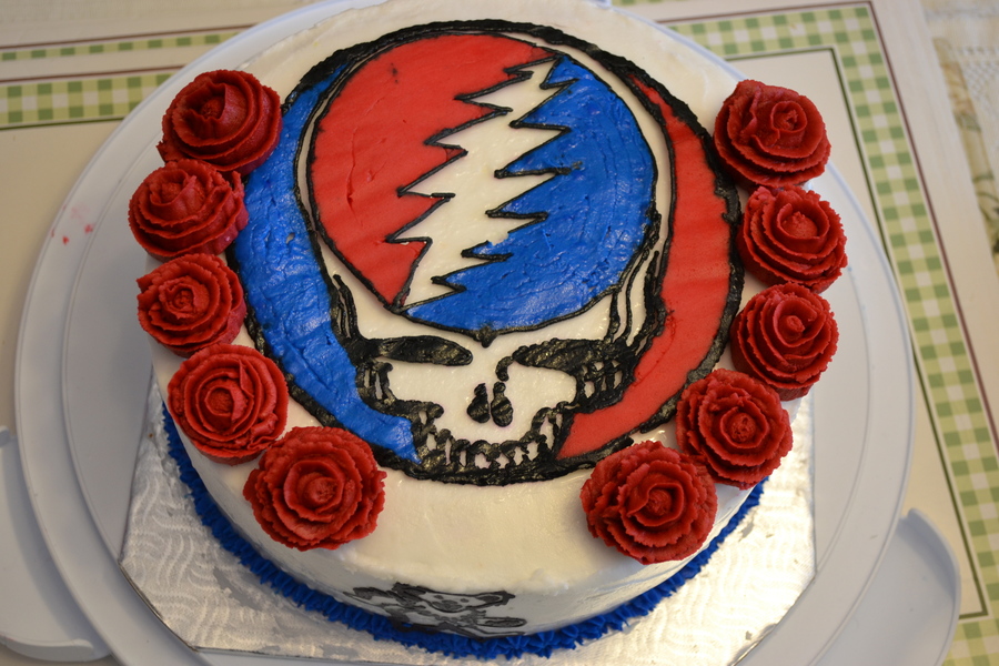 Grateful Dead Cake - CakeCentral.com