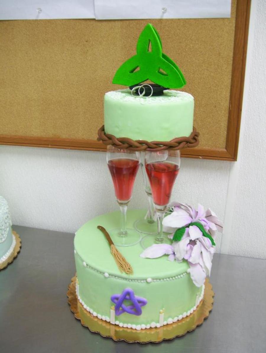 Handfasting Cake (Pagan Wedding Ceremony) - CakeCentral.com