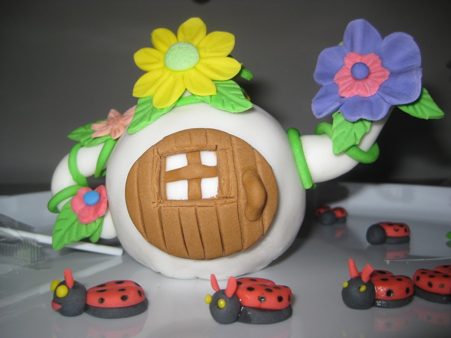 Tinker Bell Teapot - CakeCentral.com