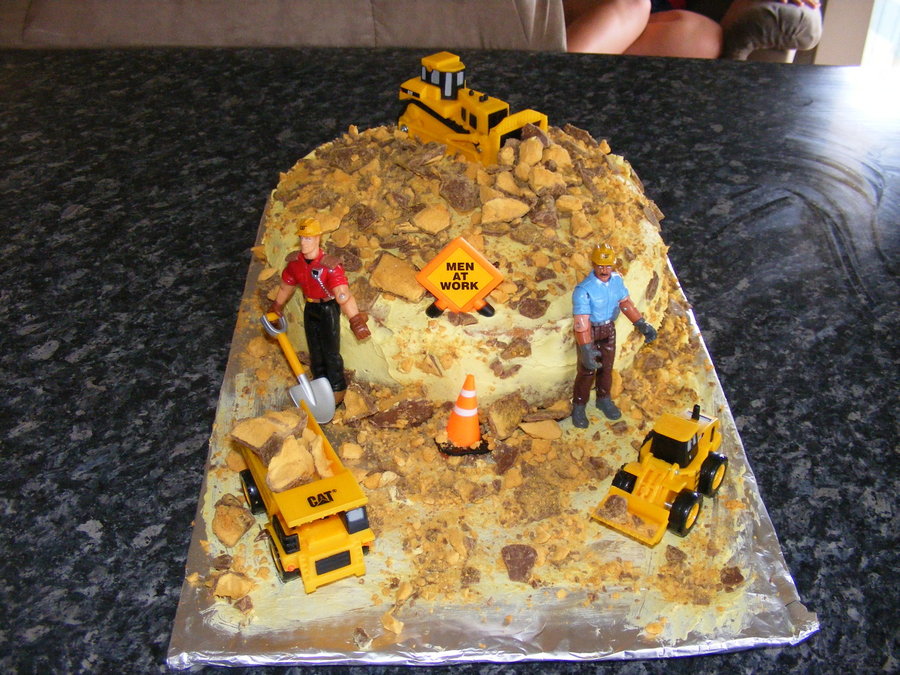 Cole Miners Cake - CakeCentral.com