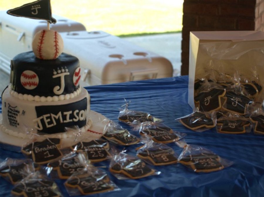Baseball Jersey Cookies - CakeCentral.com
