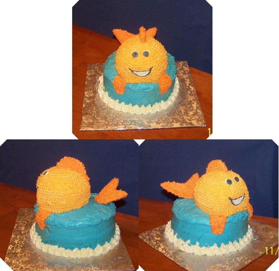 Goldfish Cake - CakeCentral.com