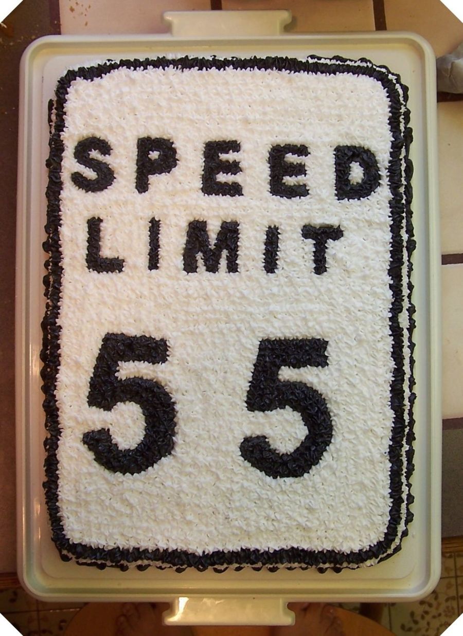55Th Birthday Cake - CakeCentral.com