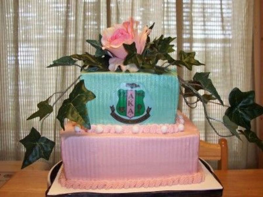 Alpha Kappa Alpha - CakeCentral.com