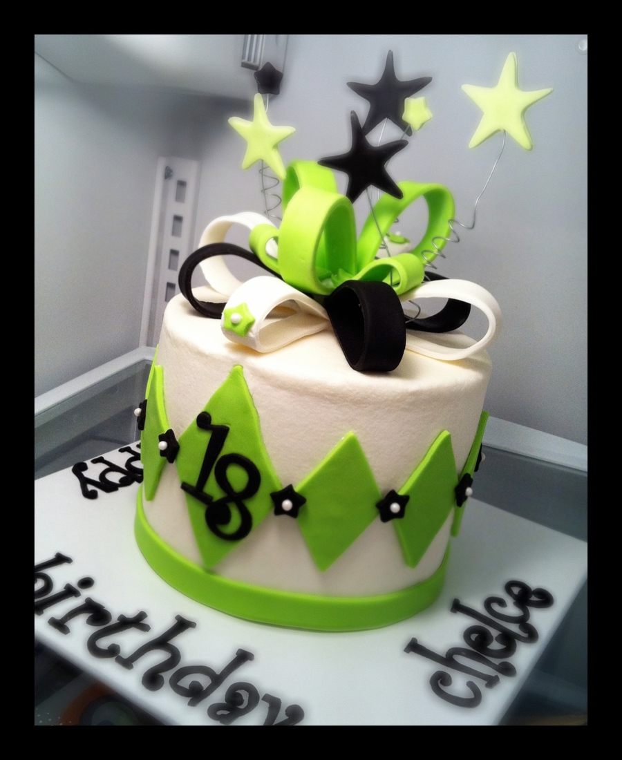 Diamond Birthday Cake - CakeCentral.com