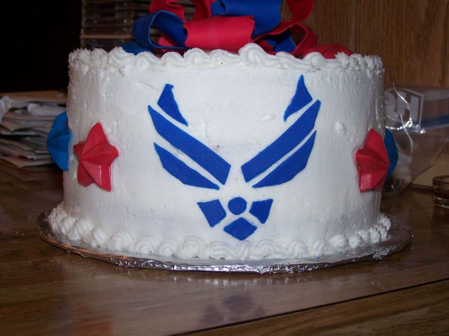Airforce Cake - CakeCentral.com