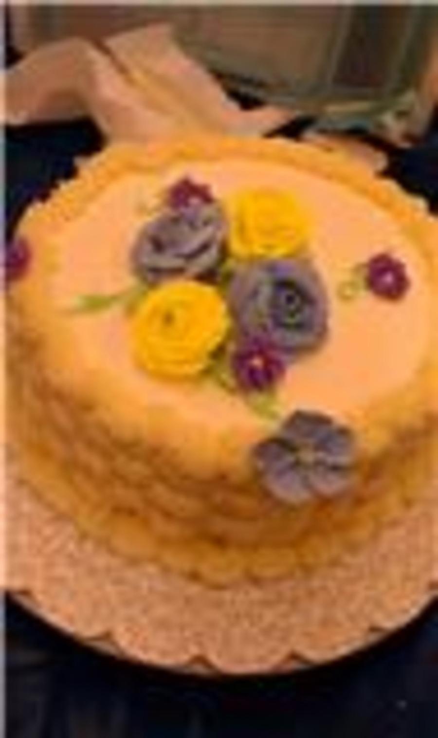 Wilton Class Ii - Final Cake - CakeCentral.com