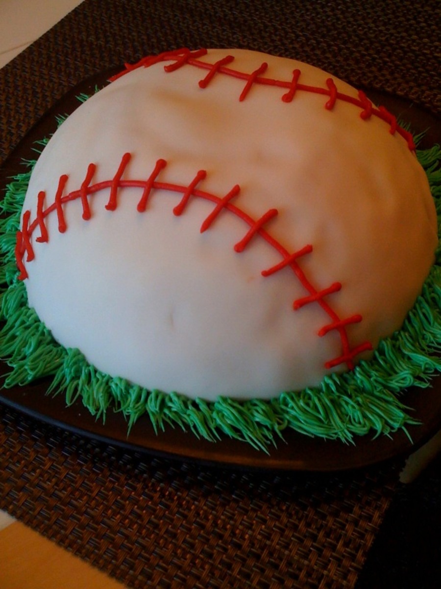 Baseball Cake - CakeCentral.com