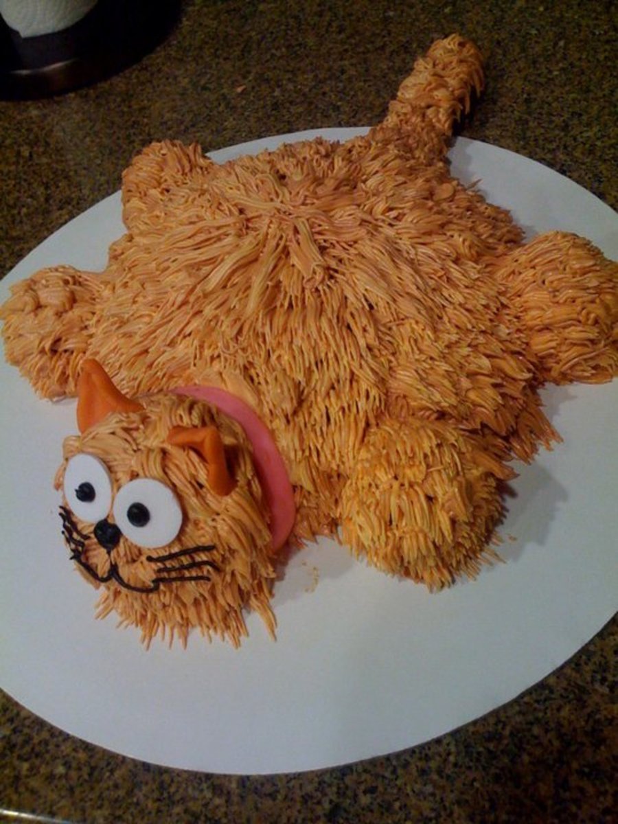 Fat Cat Cake - CakeCentral.com
