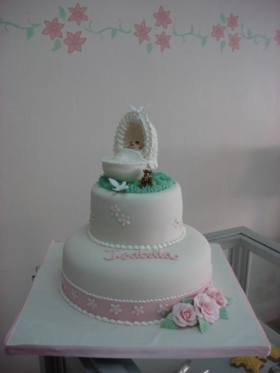 Welcome Isabella-Baby Shower - CakeCentral.com