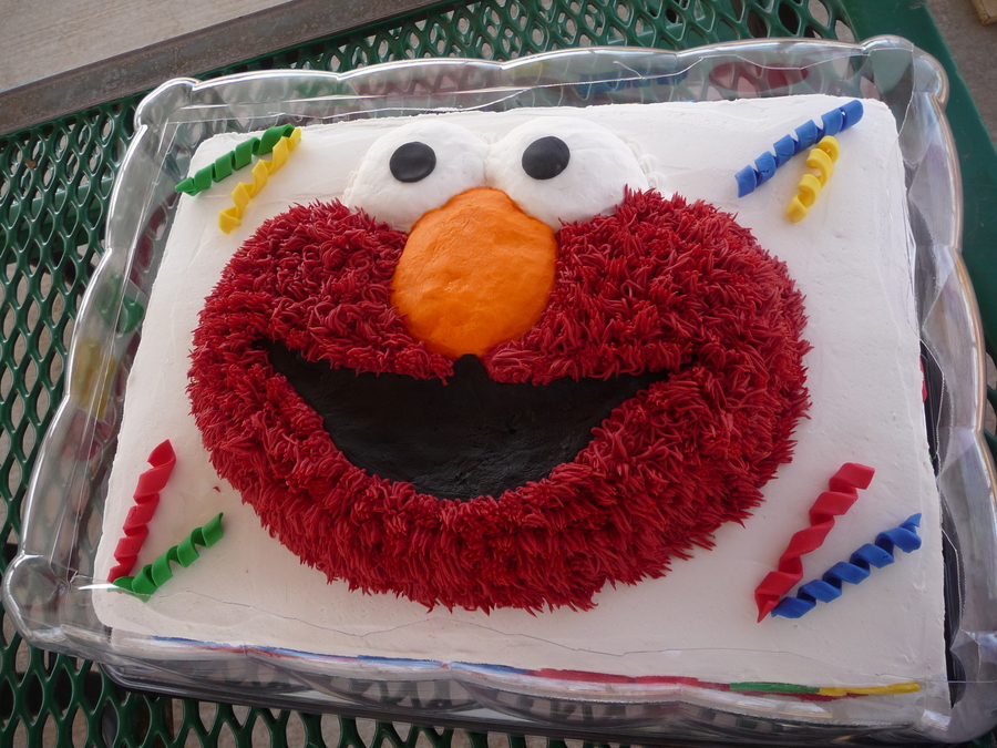Elmo Cake - CakeCentral.com