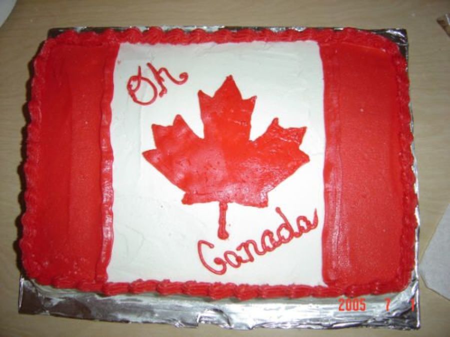 Canada Day Cake - CakeCentral.com