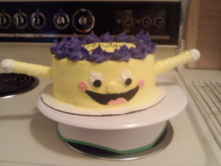 Happy Face Birthday Cake - CakeCentral.com