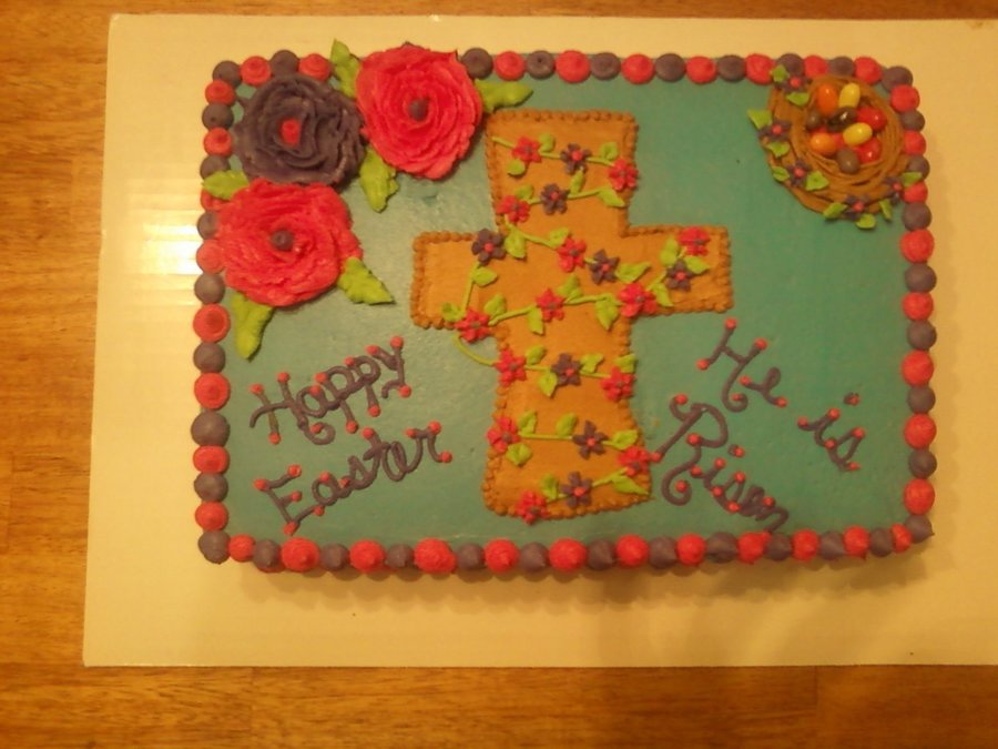 Easter Cake For Church Dinner - CakeCentral.com