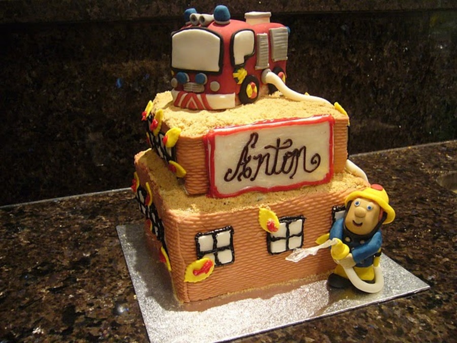 Fireman Sam Cake - CakeCentral.com