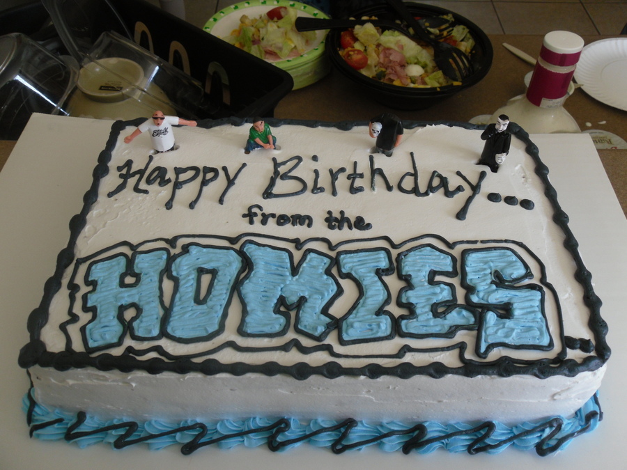 Homies Cake - CakeCentral.com