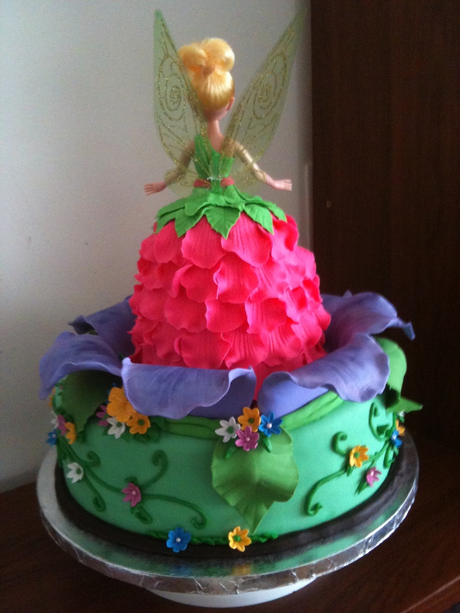 Tinker Bell Birthday Cake - CakeCentral.com