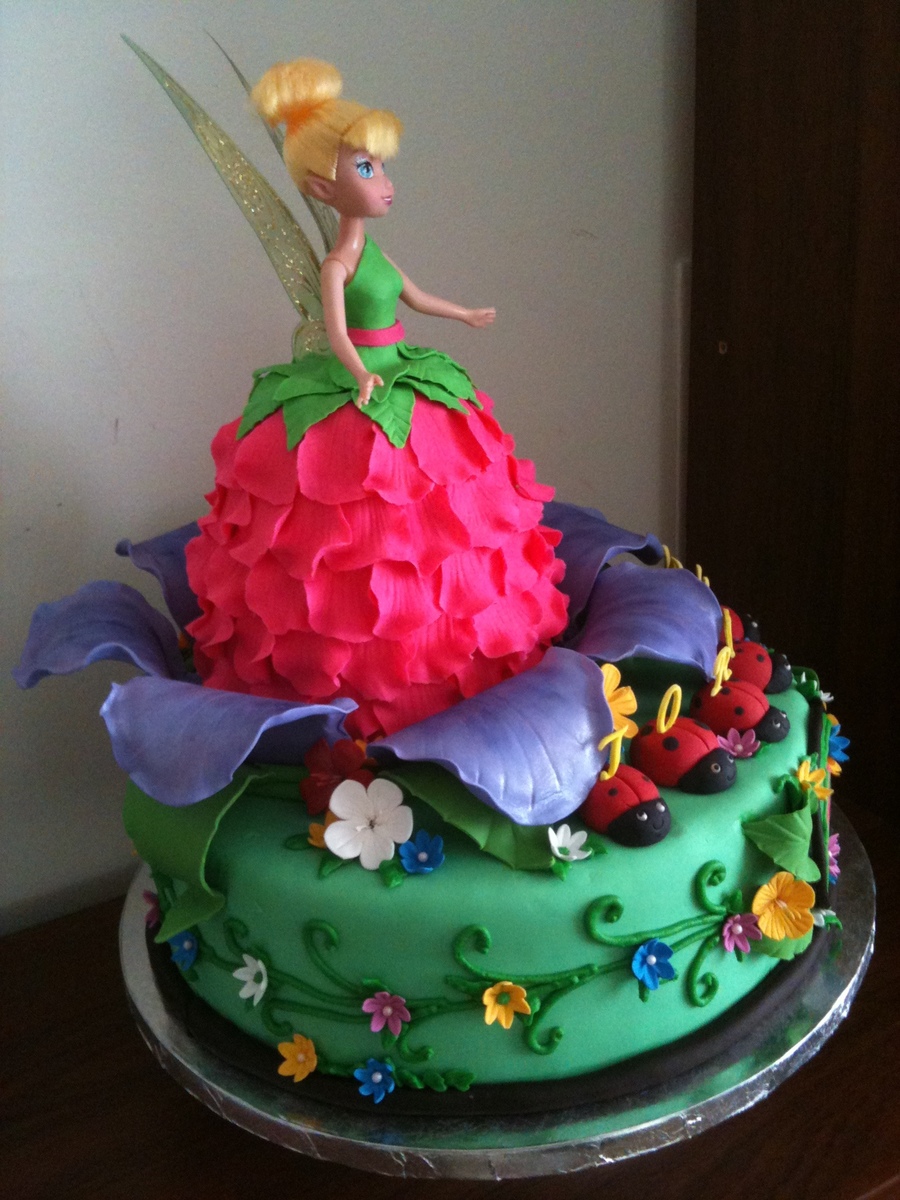 Tinker Bell Birthday Cake - CakeCentral.com