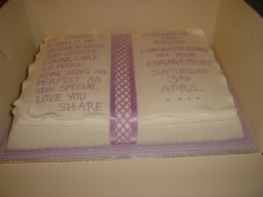 Open Book - CakeCentral.com