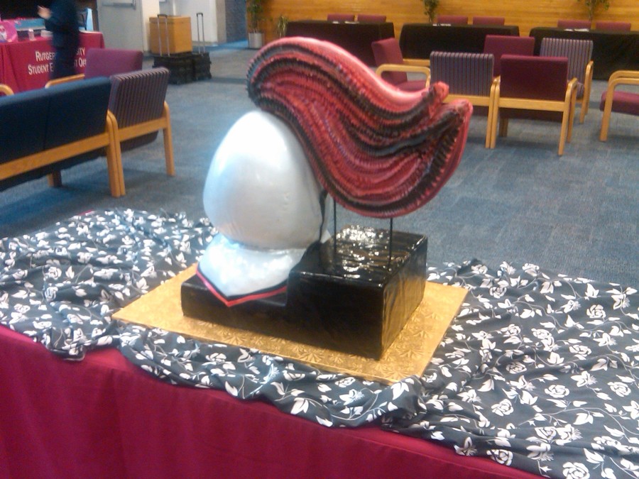 Rutgers Scarlet Knight - CakeCentral.com