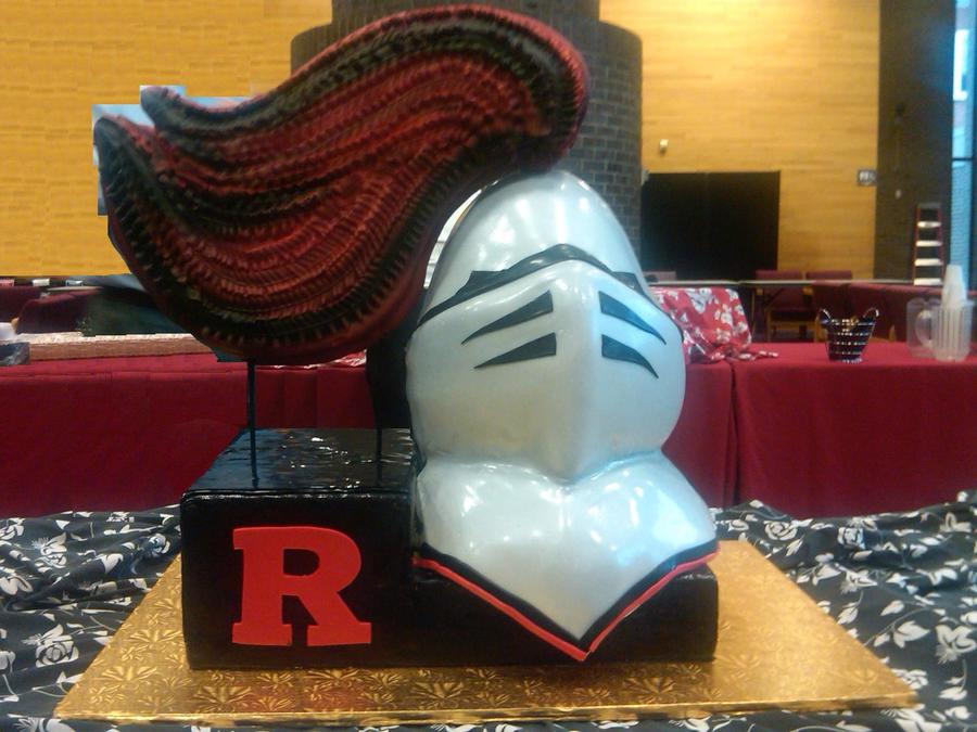 Rutgers Scarlet Knight - CakeCentral.com