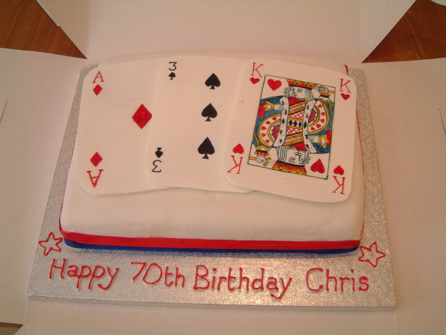 Playing Cards Cake - CakeCentral.com