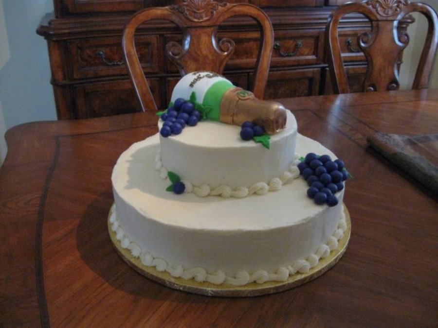 Aging Like Fine Theme Cake - CakeCentral.com