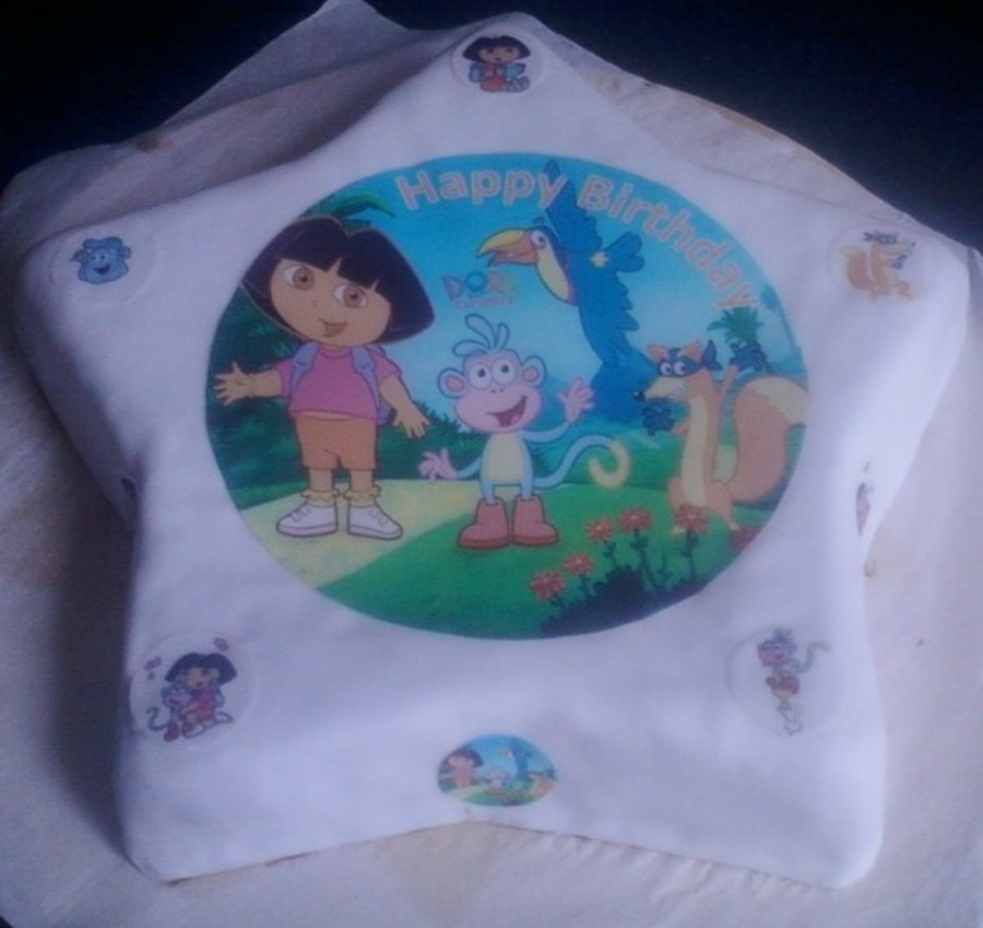 Dora Cake - CakeCentral.com