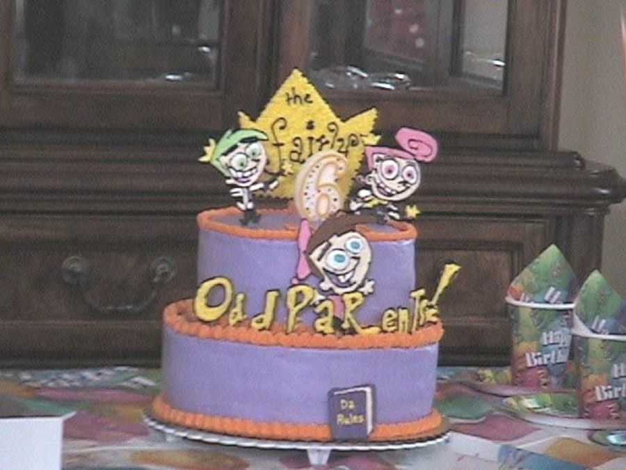 Farily Oddparents Cake - CakeCentral.com