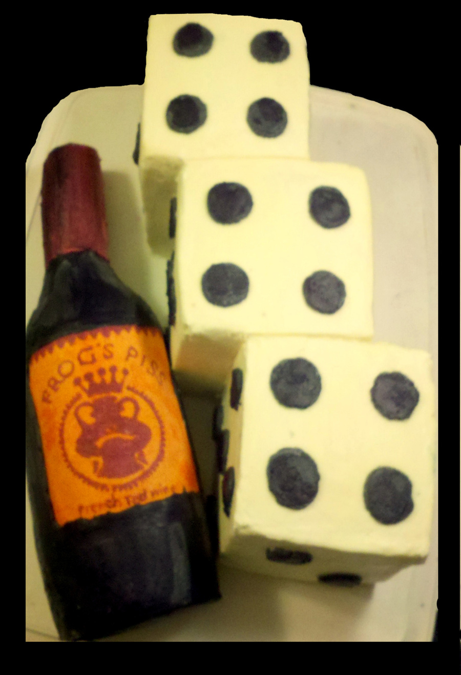 Bunco Cake - CakeCentral.com