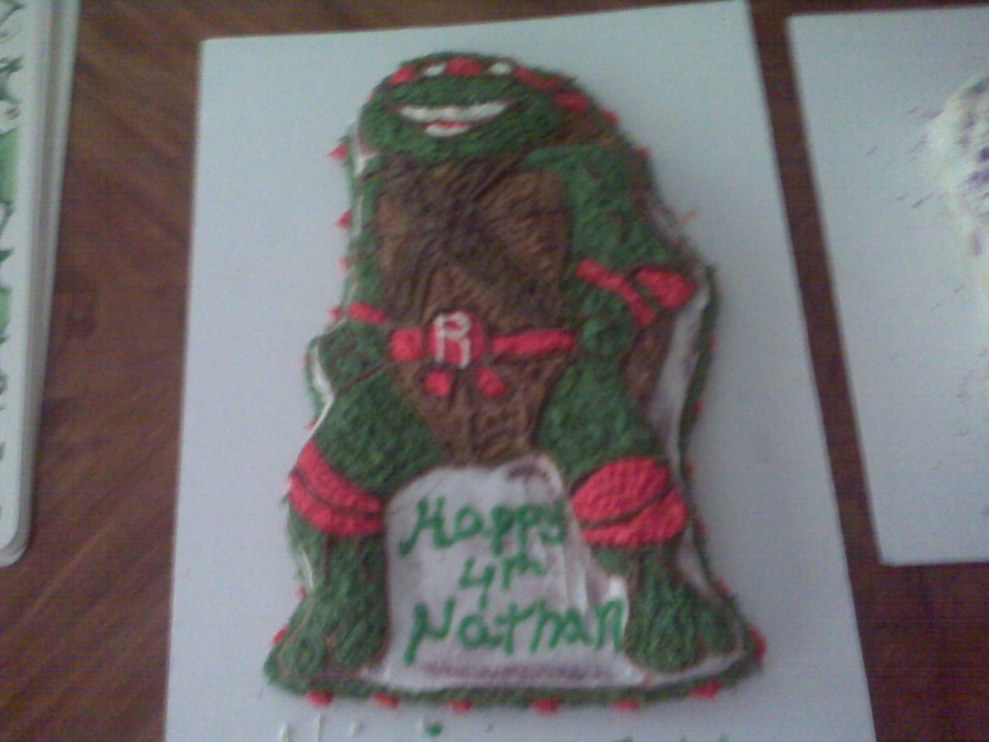 Teenage Mutant Ninja Turtle Cake - CakeCentral.com