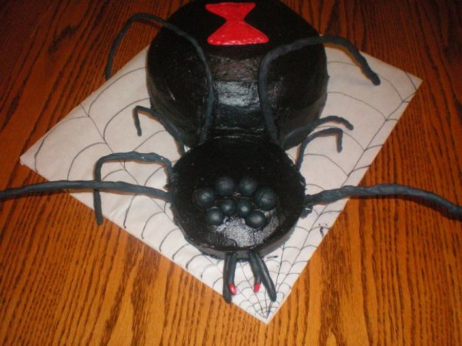 Black Widow Spider - CakeCentral.com