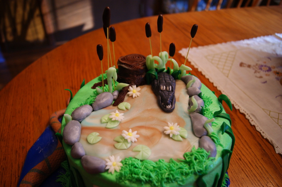 Swamp People Birthday Cake - CakeCentral.com