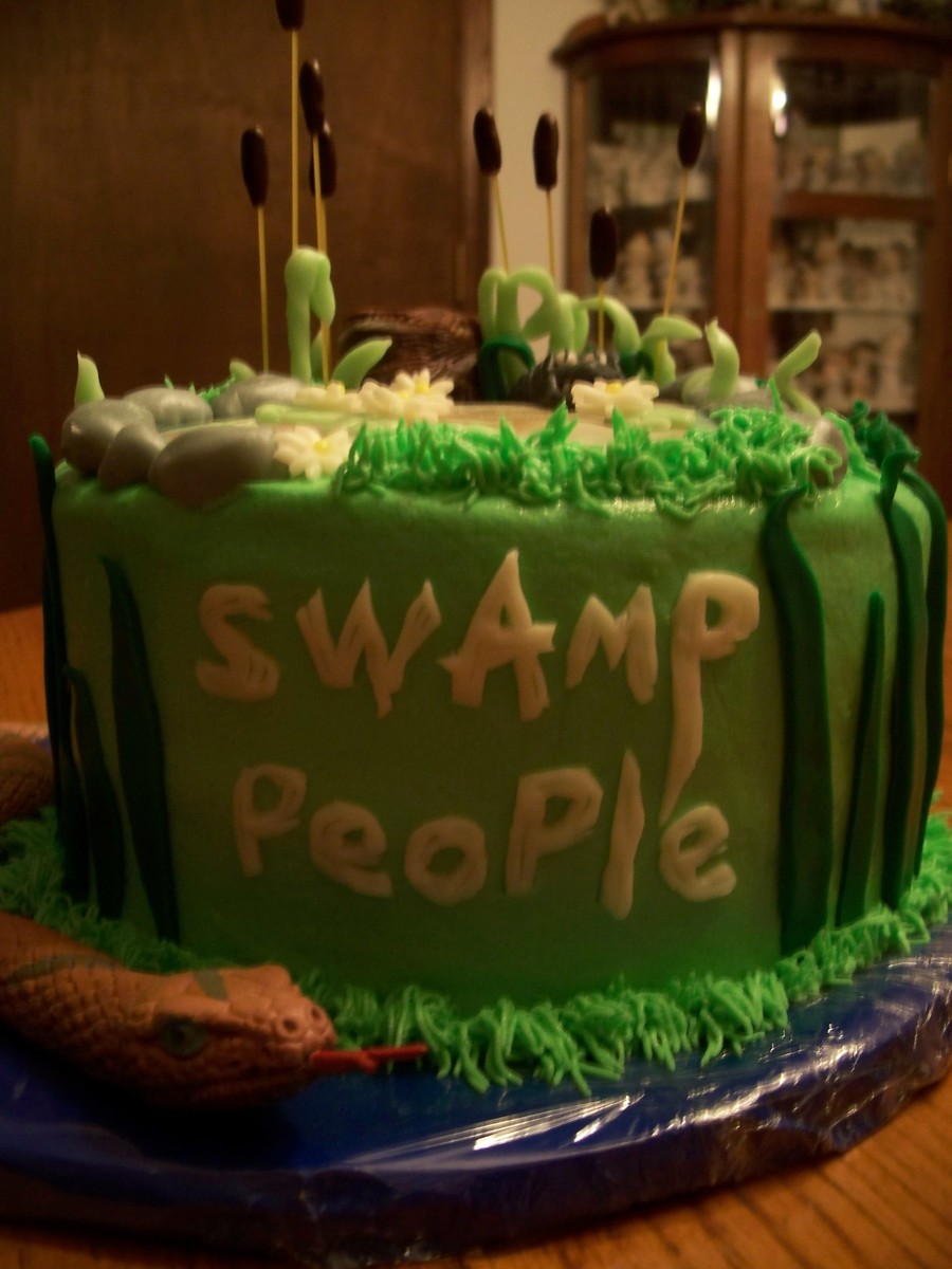Swamp People Birthday Cake - CakeCentral.com