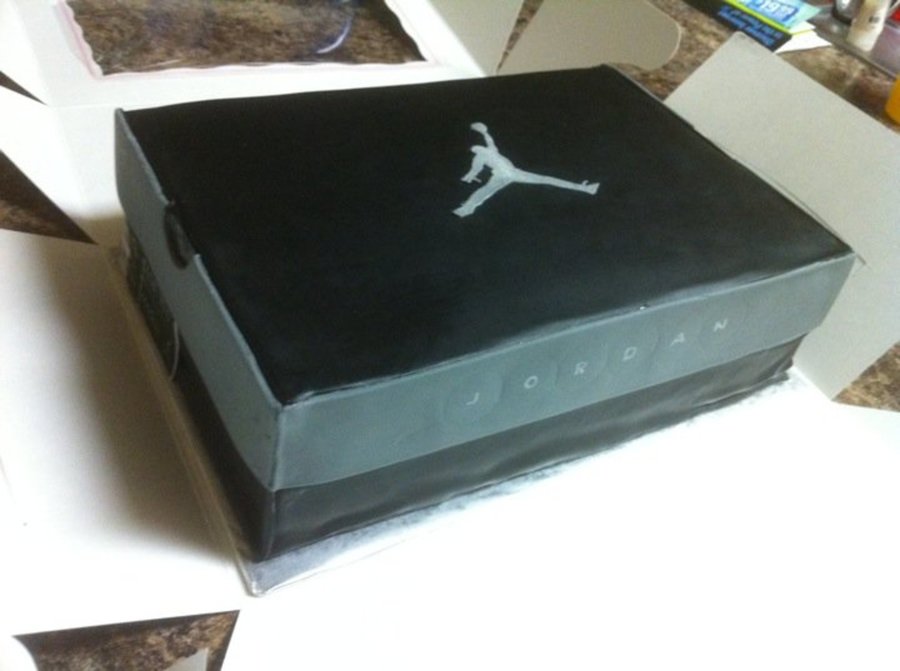 Air Jordan Shoe Box - CakeCentral.com