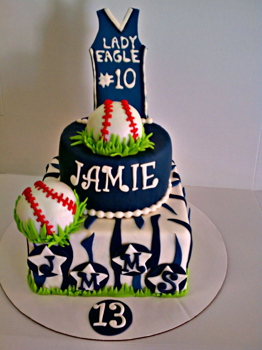 Softball Girl's Birthday - CakeCentral.com