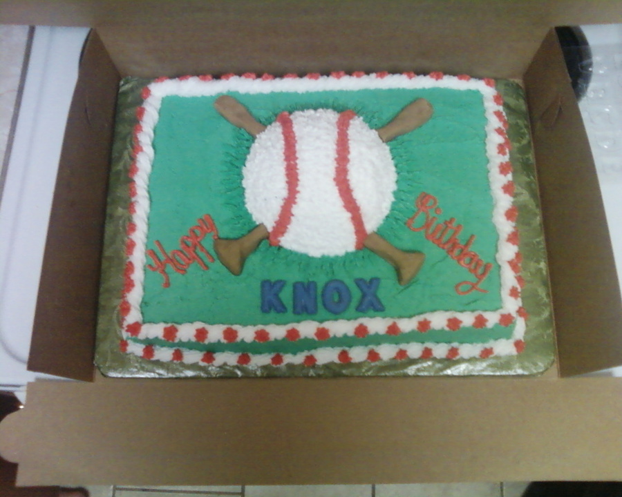 Baseball Cake - CakeCentral.com