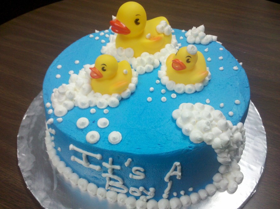 Rubber Ducky Cake - CakeCentral.com